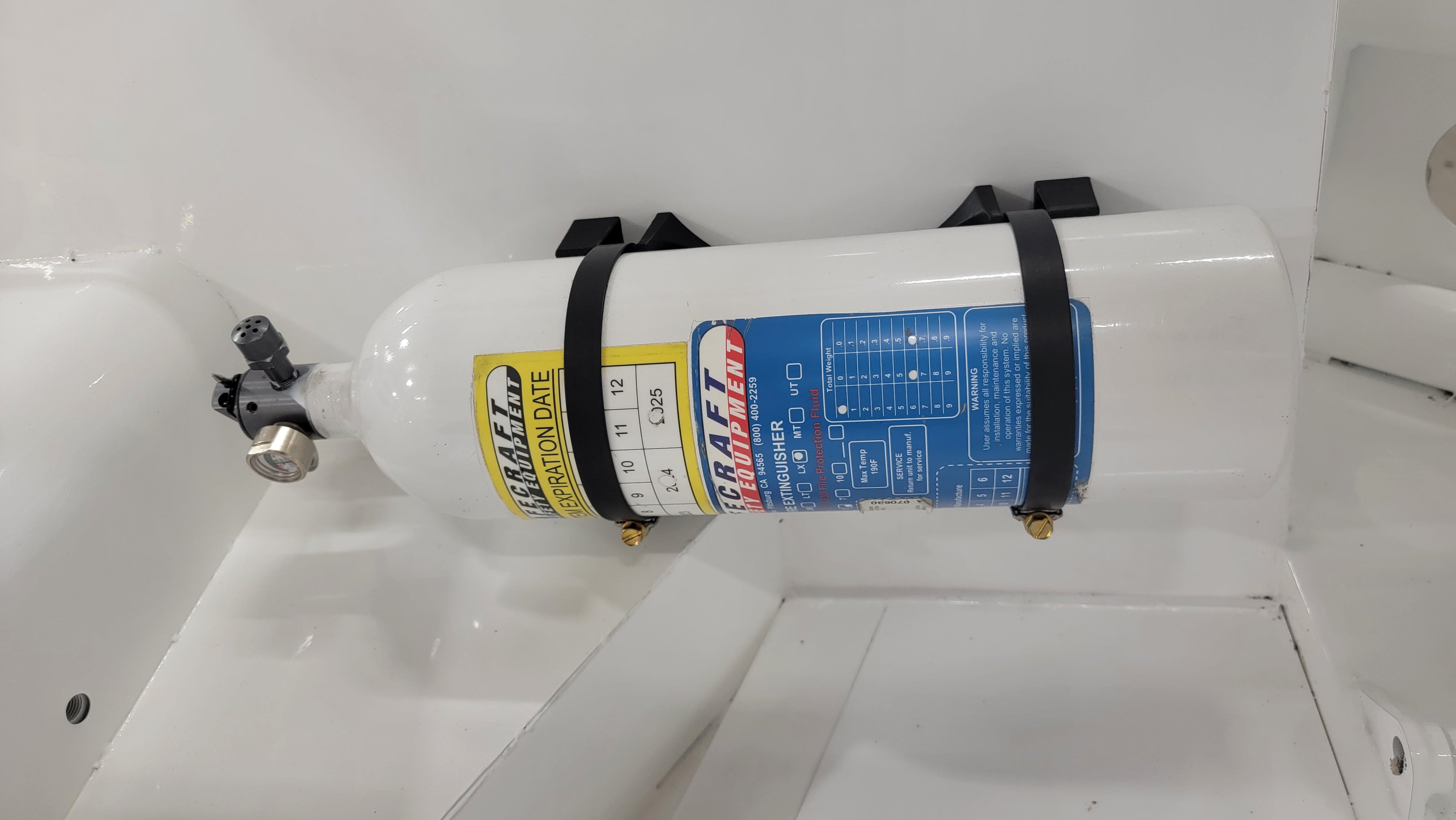 Fire Bottle Mount - Carbon Fiber Nylon — RRC