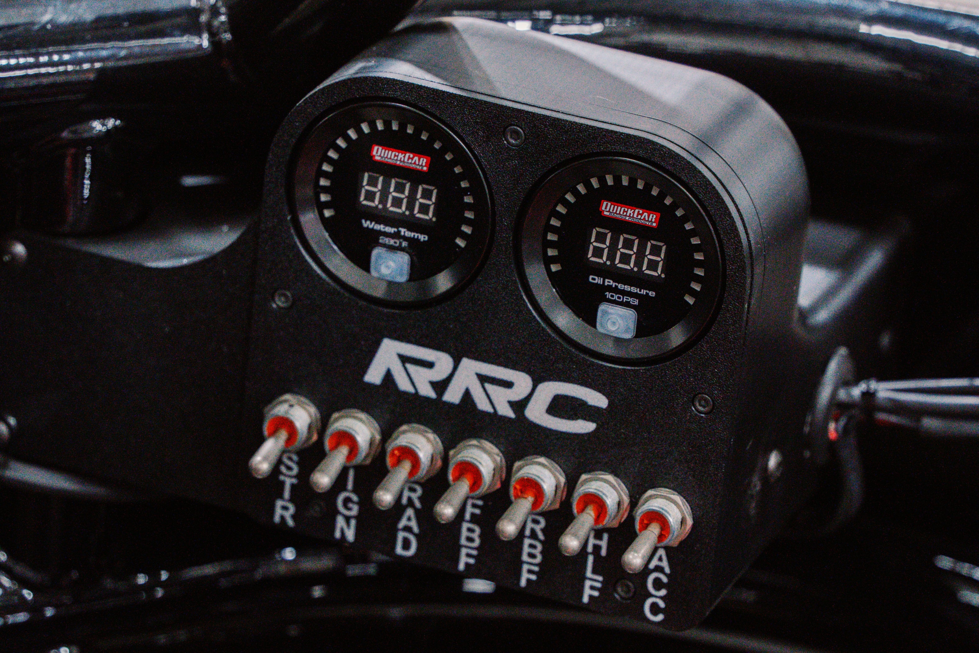 Gauge and Switch Panel — RRC